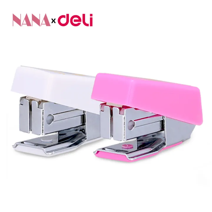 Deli เครื่องเย็บกระดาษ ที่เย็บกระดาษ แม็กเย็บกระดาษ Staplers 3 สี มา ...