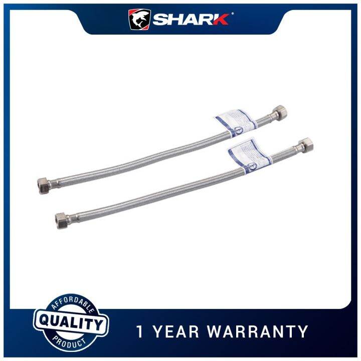 SHARK SF 2569 Stainless Flexible Hose 1/2" x 1/2" x 20" | Lazada PH