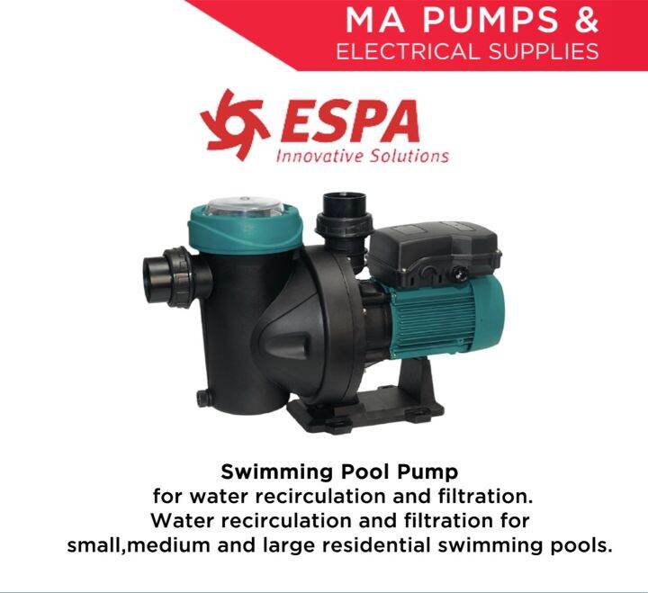 ESPA Swimming Pool Pump - 1.5HP | Lazada PH