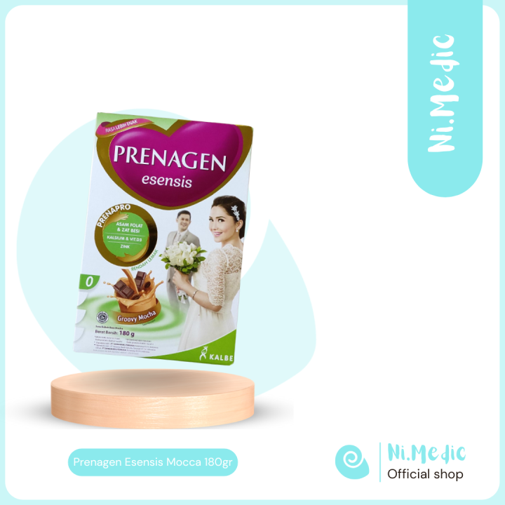 PRENAGEN ESENSIS MOCHA 180GR | Nimedic | Susu untuk persiapan Ibu hamil ...