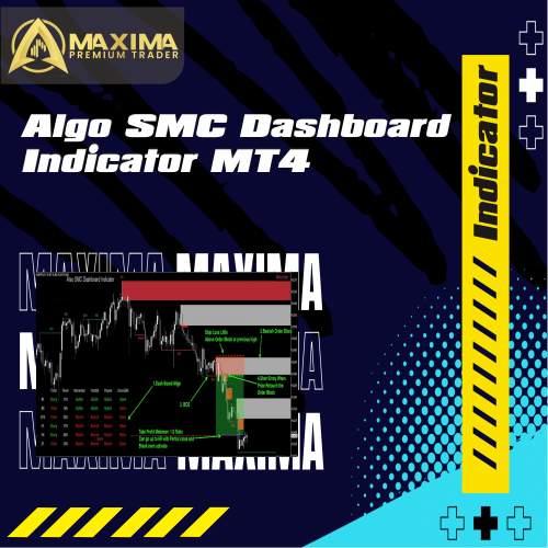 Indikator Trading Algo SMC Dashboard MT4 v3.1 | Lazada Indonesia