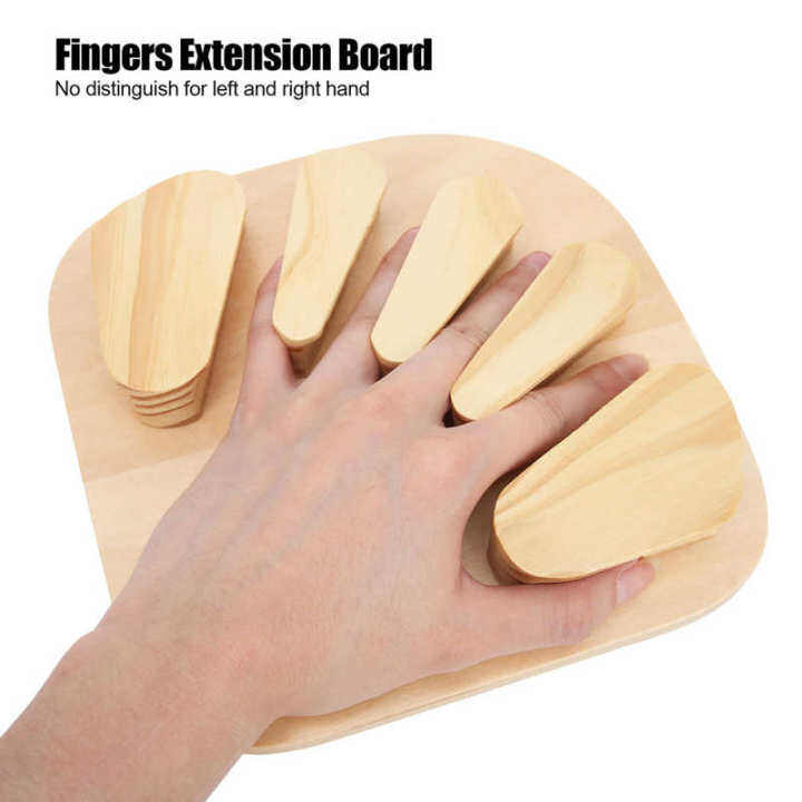Wooden Left Right Hand Extension Board Stroke Splint Training Supports ...