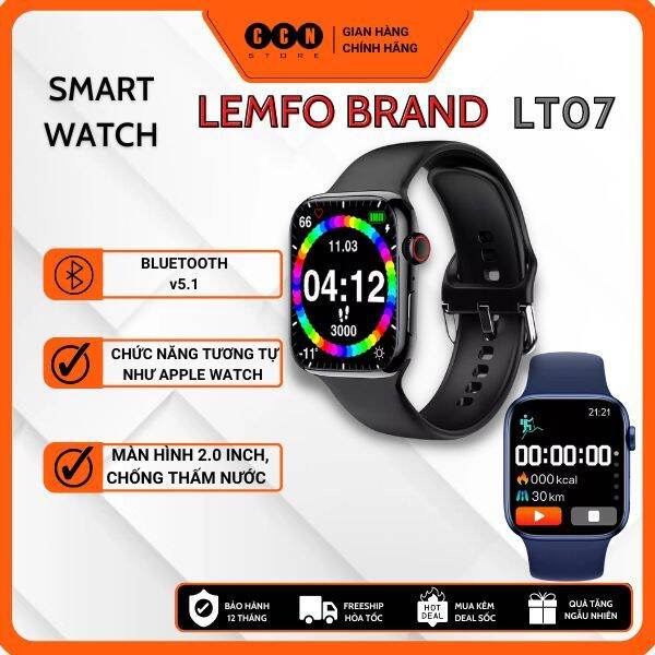 Đồng hồ thông minh LEMFO LT07 chính hãng - Mới 100%, Bảo hành 6 tháng | Lazada.vn