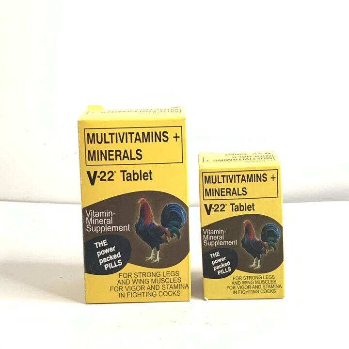 [CLR AGRIVET] V-22 TABLETS / Multivitamins and Minerals V 22 TABLET ...