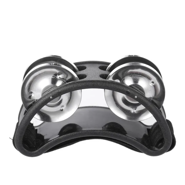 Foot Tambourine Percussion Musical Instrument 2 Sets Metal Jingle Bell ...