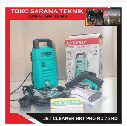 JET CLEANER ATAU MESIN PENCUCI MOTOR NRT PRO RD 75 HD | Lazada Indonesia
