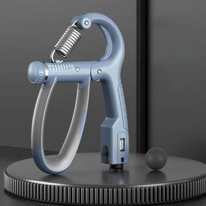 Hand Gripper 20-220lbs Adjustable Countable hand Grip Strength counter ...