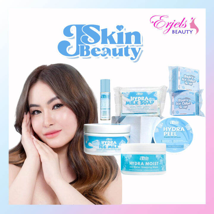 JSKIN Beauty Hydra Moist | Hydra Peel | Ice Milk Scrub | Ice Cube Soap ...