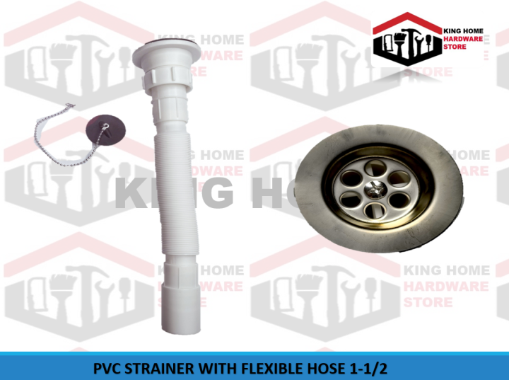 PVC STRAINER WITH FLEXIBLE HOSE 1-1/2 | Lazada PH