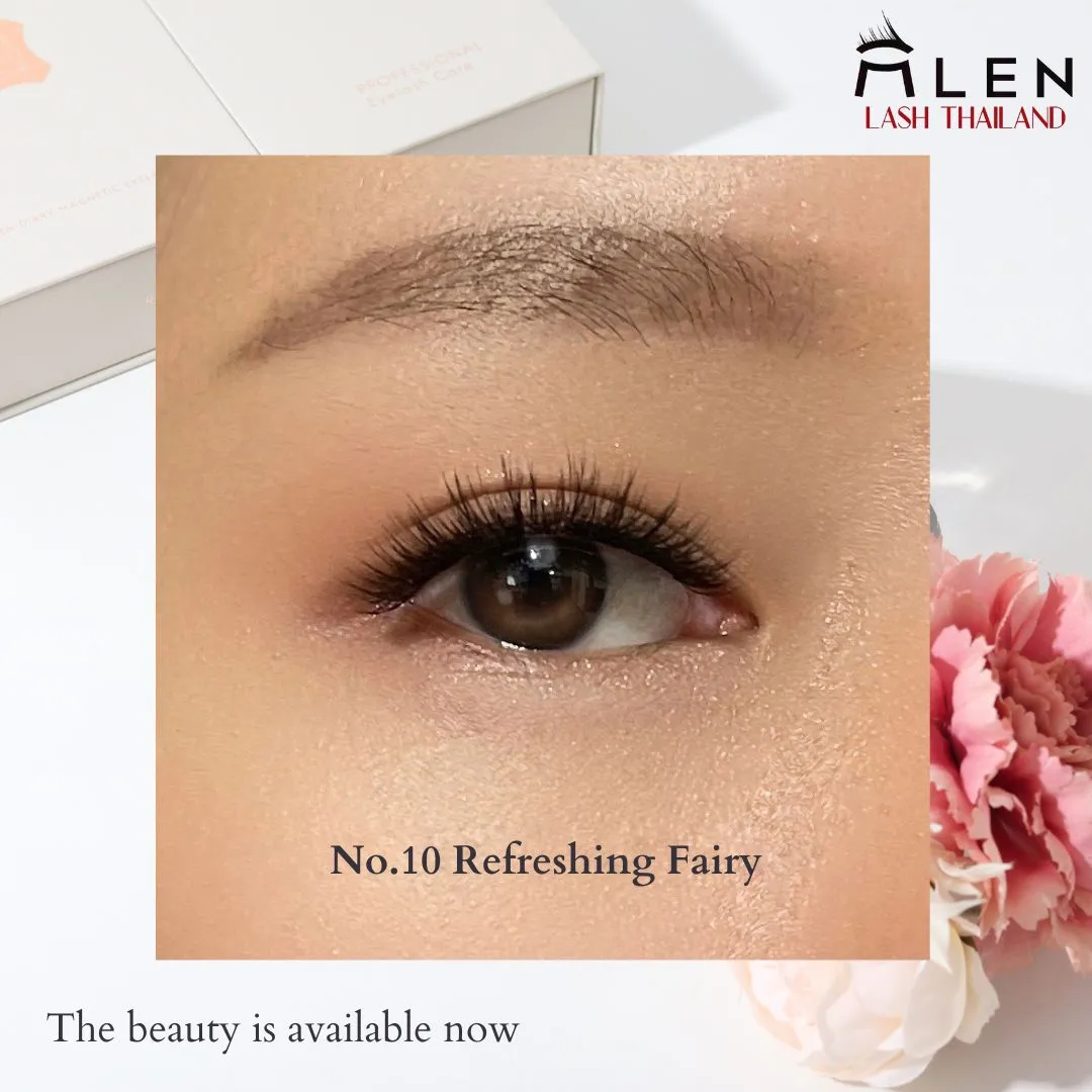 Mlenlash - ขนตาแม่เหล็ก MLEN Magnetic eyelashes 14 Little Barbie | Thisshop