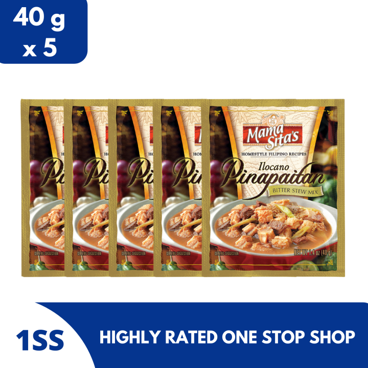 Mama Sita's Ilocano Papaitan Mix, 40g set of 5 | Lazada PH