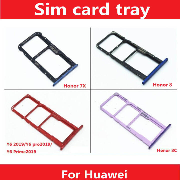 Sim card tray For Honor 7X 8 Y6 2019/Y6 pro 2019/Y6 Prime 2019 | Lazada PH
