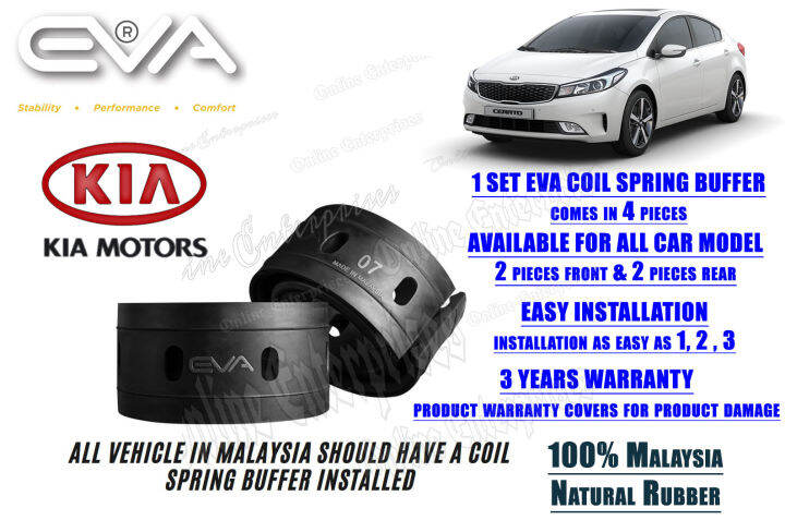 EVA Coil Spring Buffer KIA CERATO K3 Cushion Buffer Spring Rubber ...