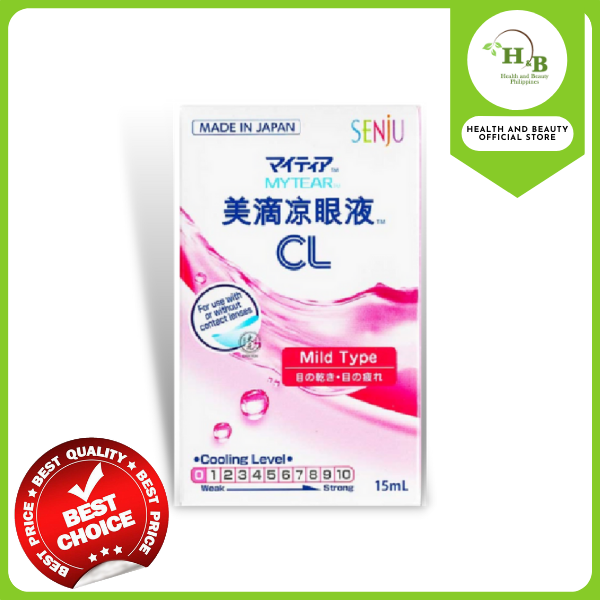 Senju NEW MyTear CL Japan Eye Drops 15ml MILD Coolness for contact ...