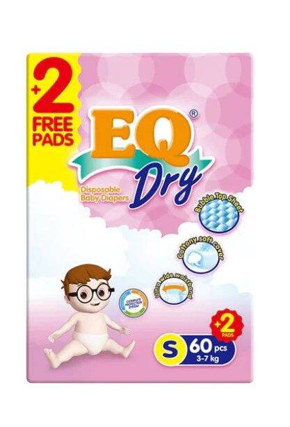EQ SMALL JUMBO PACK 60PCS 2FREE PADS | Lazada PH