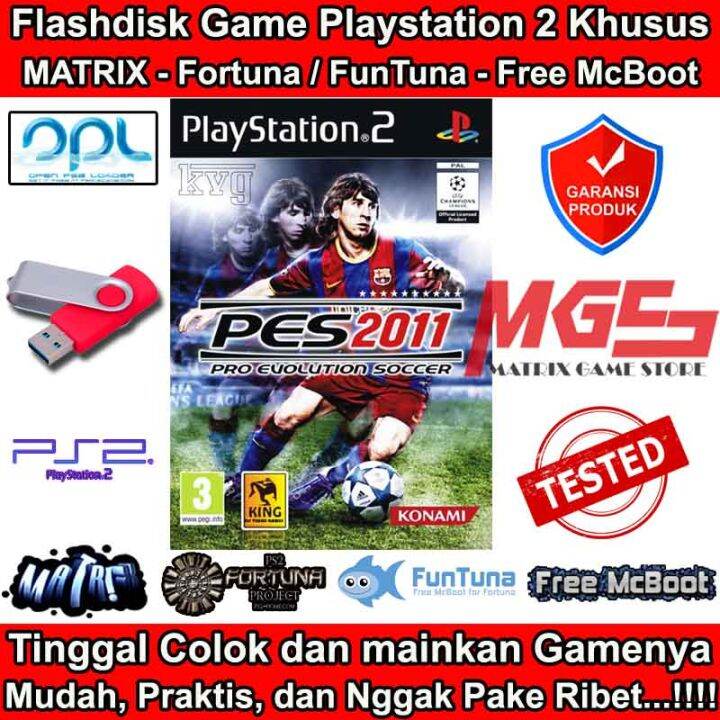 Flashdisk Game PS2 PS 2 PES 2011 - Pro Evolution Soccer 2011 | Lazada ...
