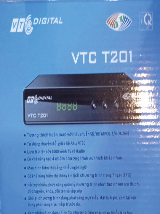 Receiver Set Top Box VTC Digital HD T201 Digital TV Box Alat Penerima ...