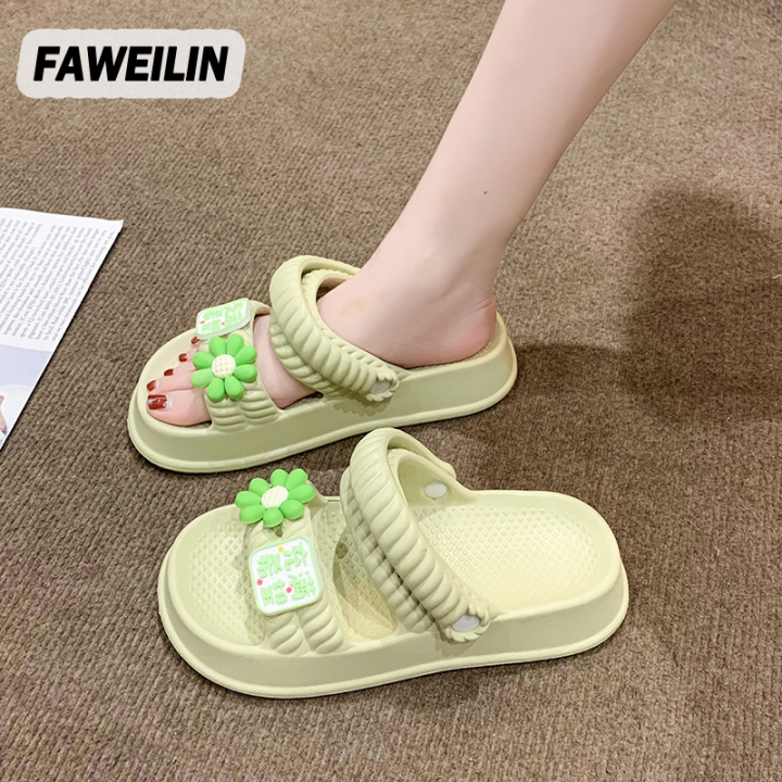 Pretty Annie ที่สวยงามแอนน์เลดี้รองเท้าแตะรองเท้าแตะแฟชั่นรองเท้าลําลอง ...