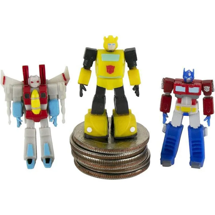Hasbro Worlds Smallest Transformers Micro Autobot Starscream Optimus ...