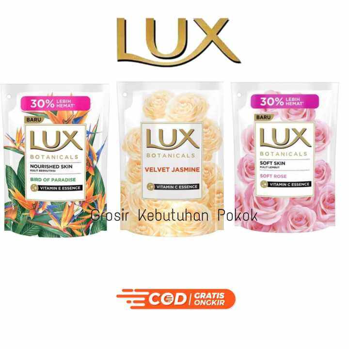 LUX Sabun Mandi Cair 400 ml refill | Lazada Indonesia