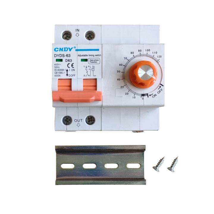 timer switch countdown timer with 2P circuit breaker time set range ...