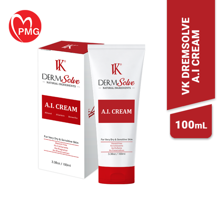 [VK] Dermsolve A.I. Cream 100ml - provide moisturize skin, suitable for ...