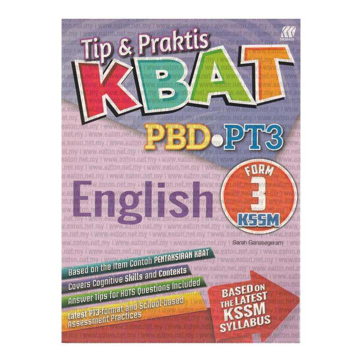 Tips & Praktis KBAT PBD PT3 English Form 3 | Lazada