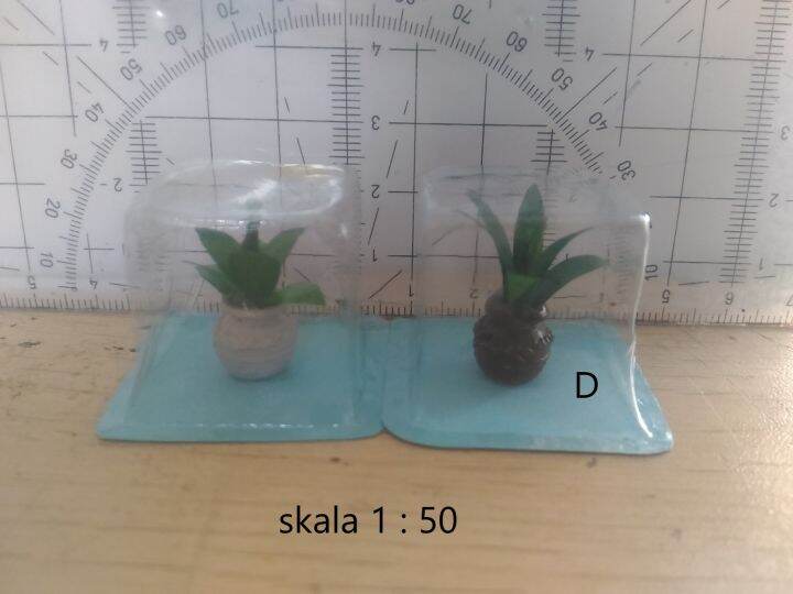 Miniatur Bunga Pot Skala 1:50 | Lazada Indonesia