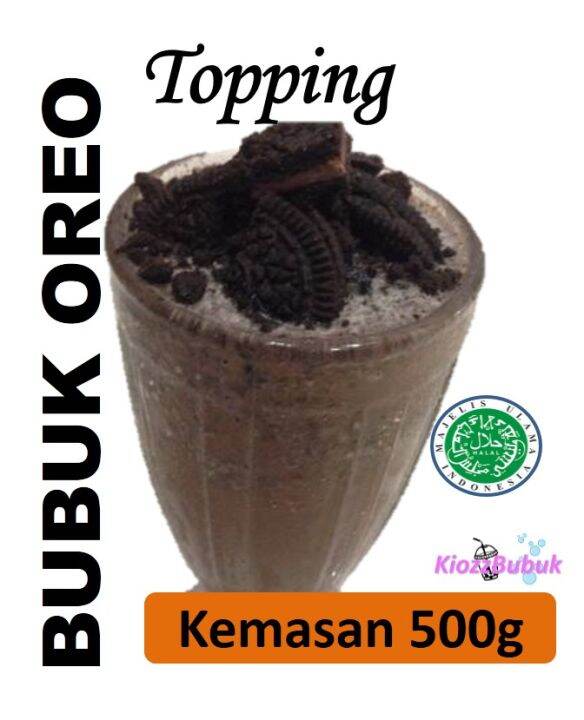 Toping Oreo 500g / Topping Oreo / Bubuk Oreo 500g | Lazada Indonesia