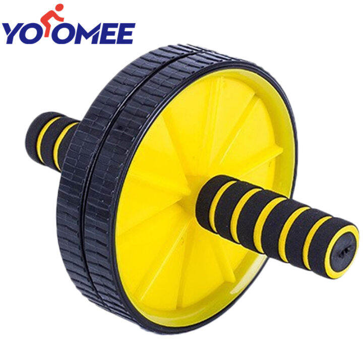Yoomee Professional Double-wheeled Updated Ab Abdominal Press Wheel ...