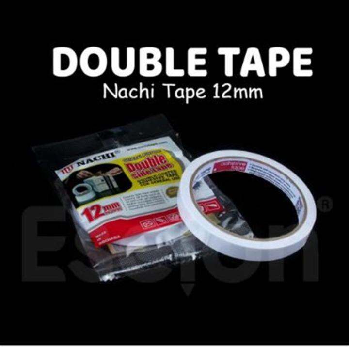 Double Tape Nachi 1/2 Inch (12mm) 10yard / Double Side Tipe Kertas | Lazada Indonesia