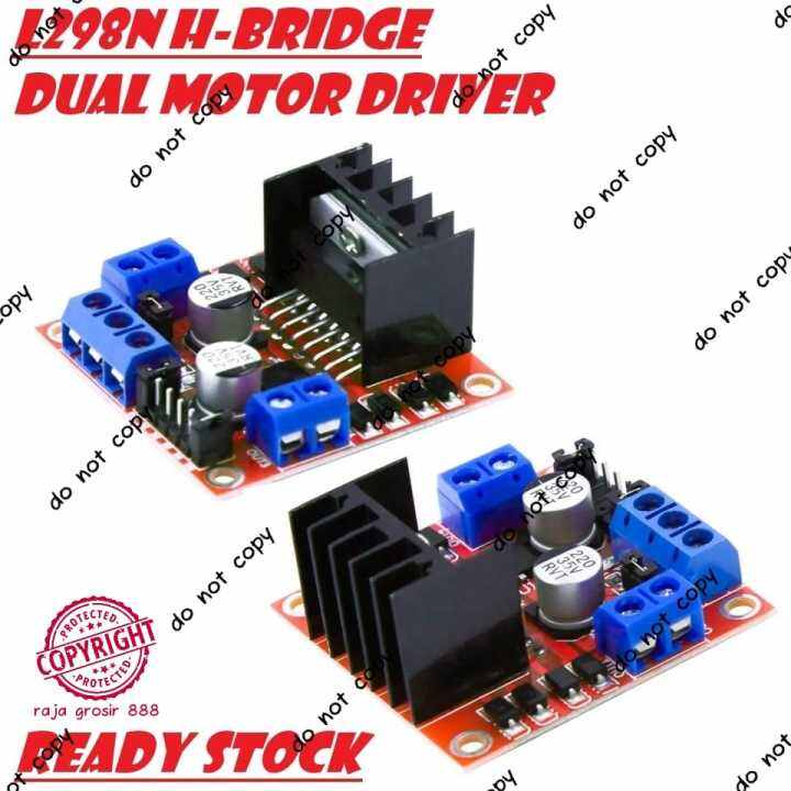 L298N Dual Motor Driver Module L298 H-Bridge L298N | Lazada Indonesia