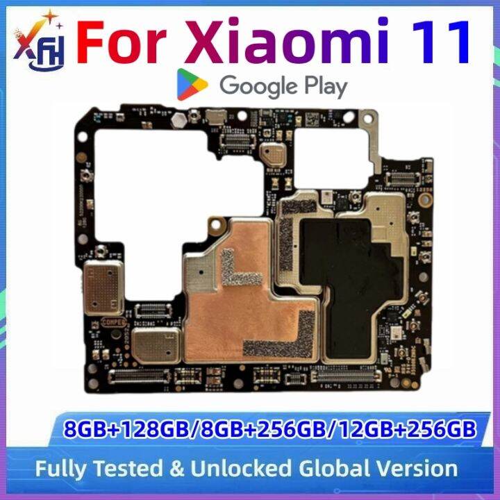 Original Unlocked Motherboard For 11 Mi 11 5G Mainboard Global Version ...