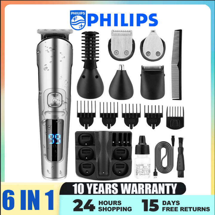 PHILIPS Professional Hair Trimmer Detailer Barber Electric Clipper ...