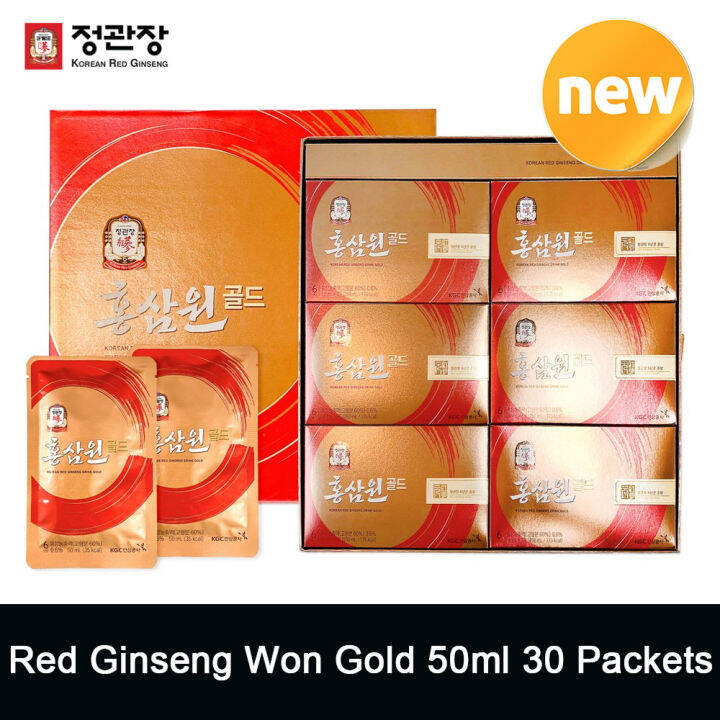CHEONG KWAN JANG Korean Red Ginseng Won 50ml 30 Packets | Lazada