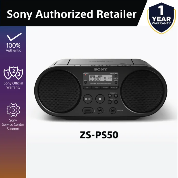 Sony ZS-PS50 CD Boombox | Lazada PH