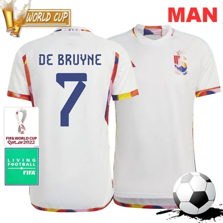 Fan Edition Belgium national team away soccer Jersey 2022 2023 World ...