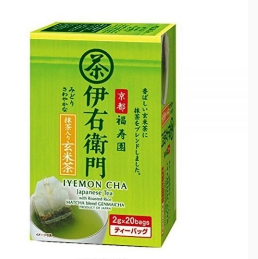 Lyemon Genmaicha with Matcha Tea Bags – Fukujuen Collaboration ...