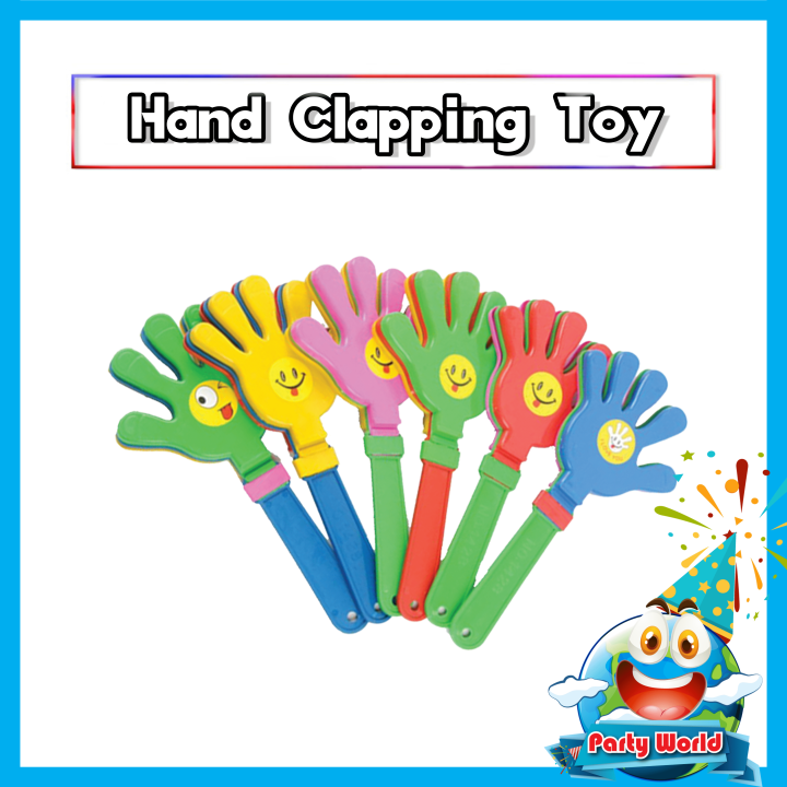 🎉Smiley Face Design Hand Clapping Toys Hand Clapper Children's Toys Fun ...