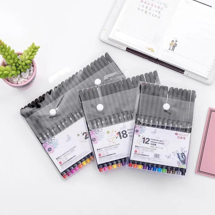 12Pcs Color Fineliner Pen | Lazada PH