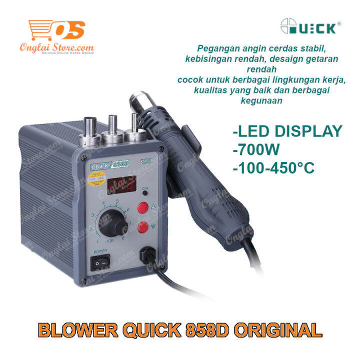 BLOWER UAP QUICK 858D Hot Air Station SMD Rework BLOWER QUICK 858 Heat ...