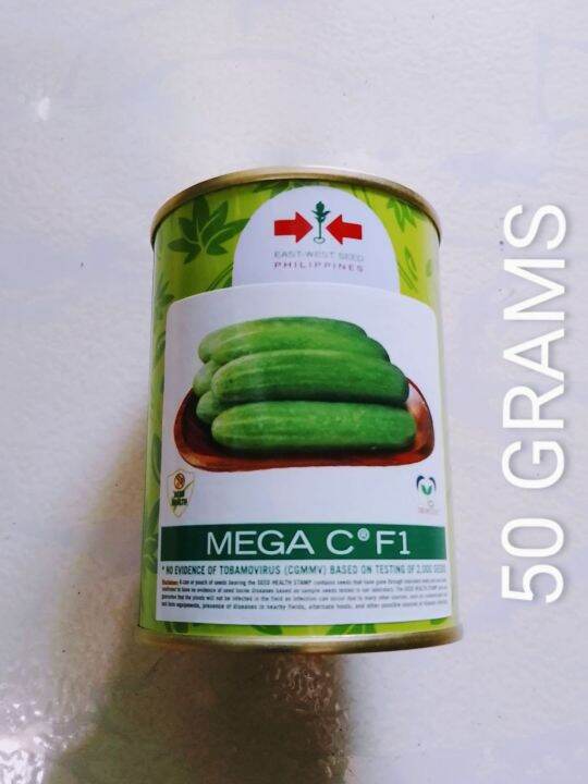 MEGA C F1 HYBRID CUCUMBER (50GRAMS)EAST WEST SEEDS | Lazada PH