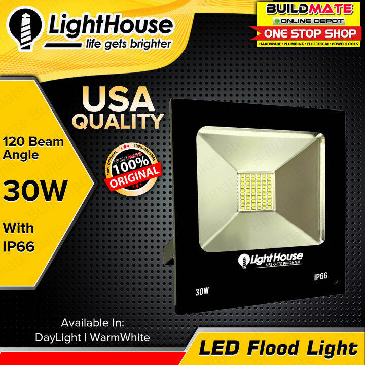 LIGHTHOUSE Weatherproof LED Floodlight 30W DAY LIGHT WARM WHITE SOLD ...