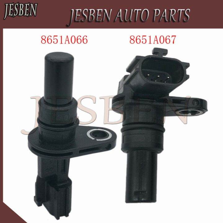 2PCS 8651A067 8651A066 RPM Rotation Transmission Input & Output Speed Sensor For Mitsubishi ...