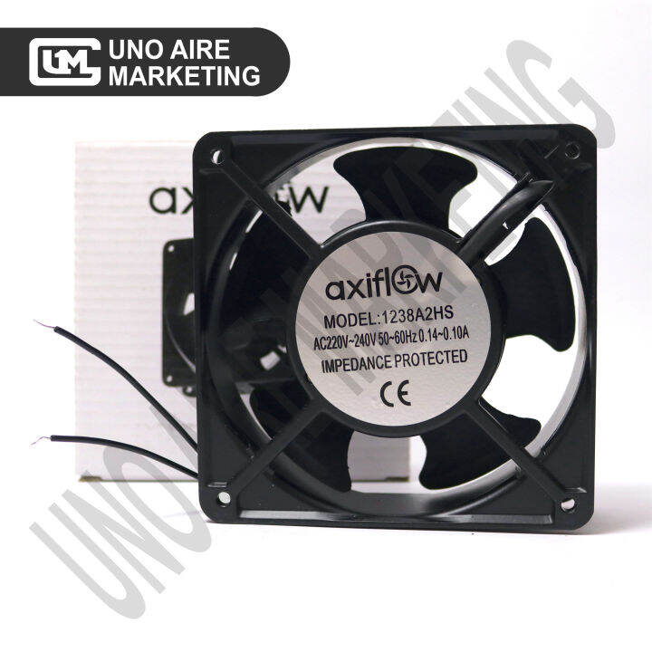 AXIFLOW Axial Fan for Chiller AC220V 50~60Hz 0.14~0.10A MODEL: 1238A2HS ...