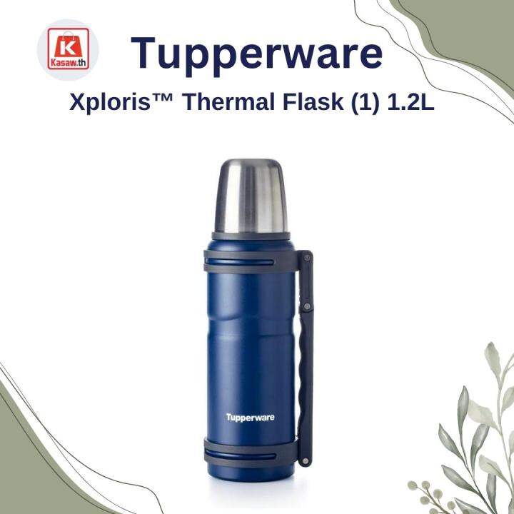 Tupperware กระติกน้ำเก็บอุณหภูมิ รุ่น Xploris Thermal Flask (1) 1.2L ...