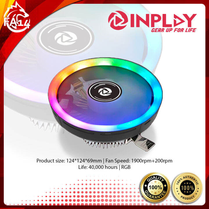 INPLAY RF01 PHOENIX CPU COOLER FOR AMD/INTEL TDP 6 | Lazada PH