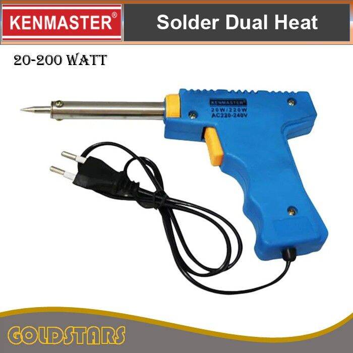 Solder Listrik / Solder Dual Heat 20-200W / Kenmaster Soldering Iron las | Lazada Indonesia