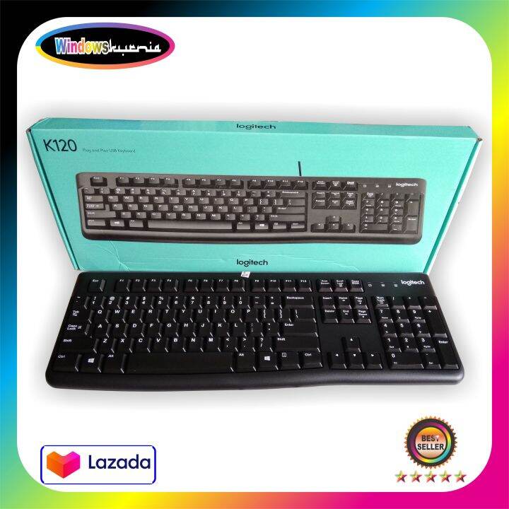 Keyboard PC Laptop Netbook Logitech K120 Original | Lazada Indonesia