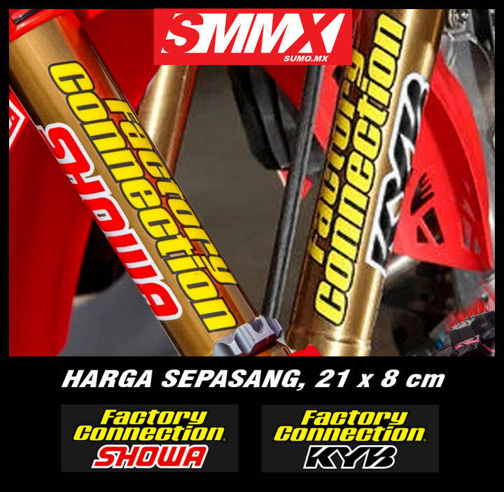 Sticker stiker USD Factory Connection KYB Showa | Lazada Indonesia